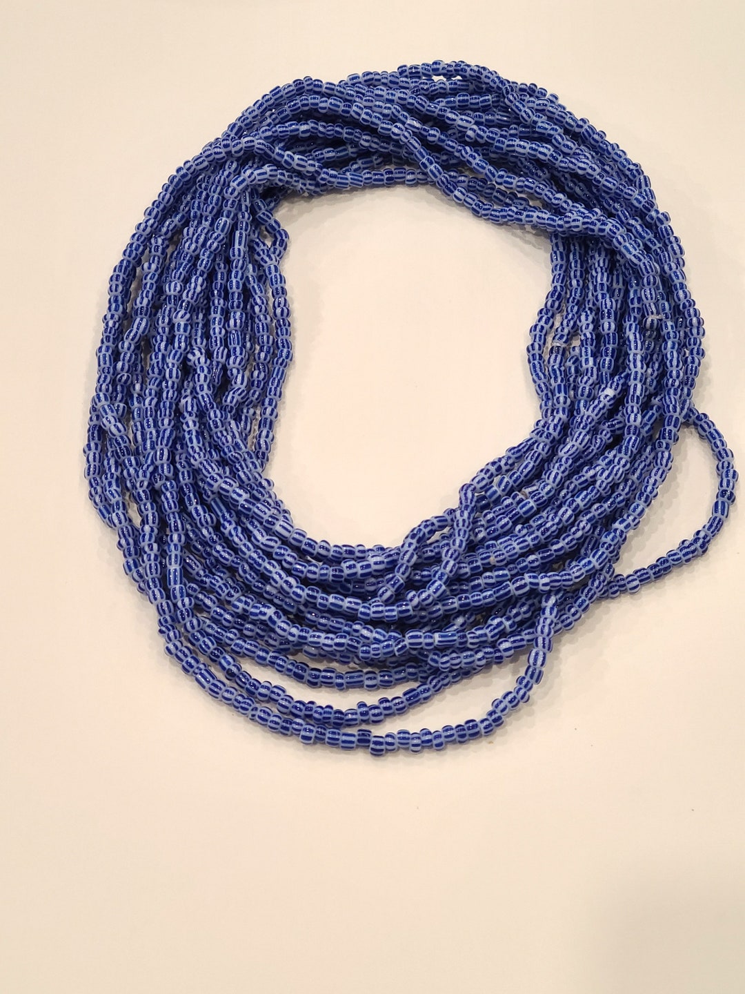 8 PIECES - SAN LAZARO Eleke Bead Necklaces | Collar De San Lazaro ...