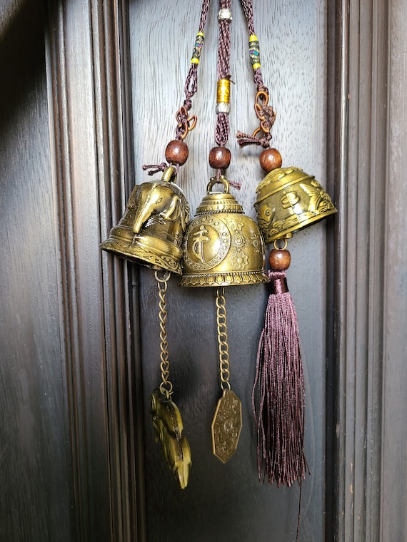 Feng Shui 3 Prosperity Bells Feng Shui Decor Feng Shui | Etsy