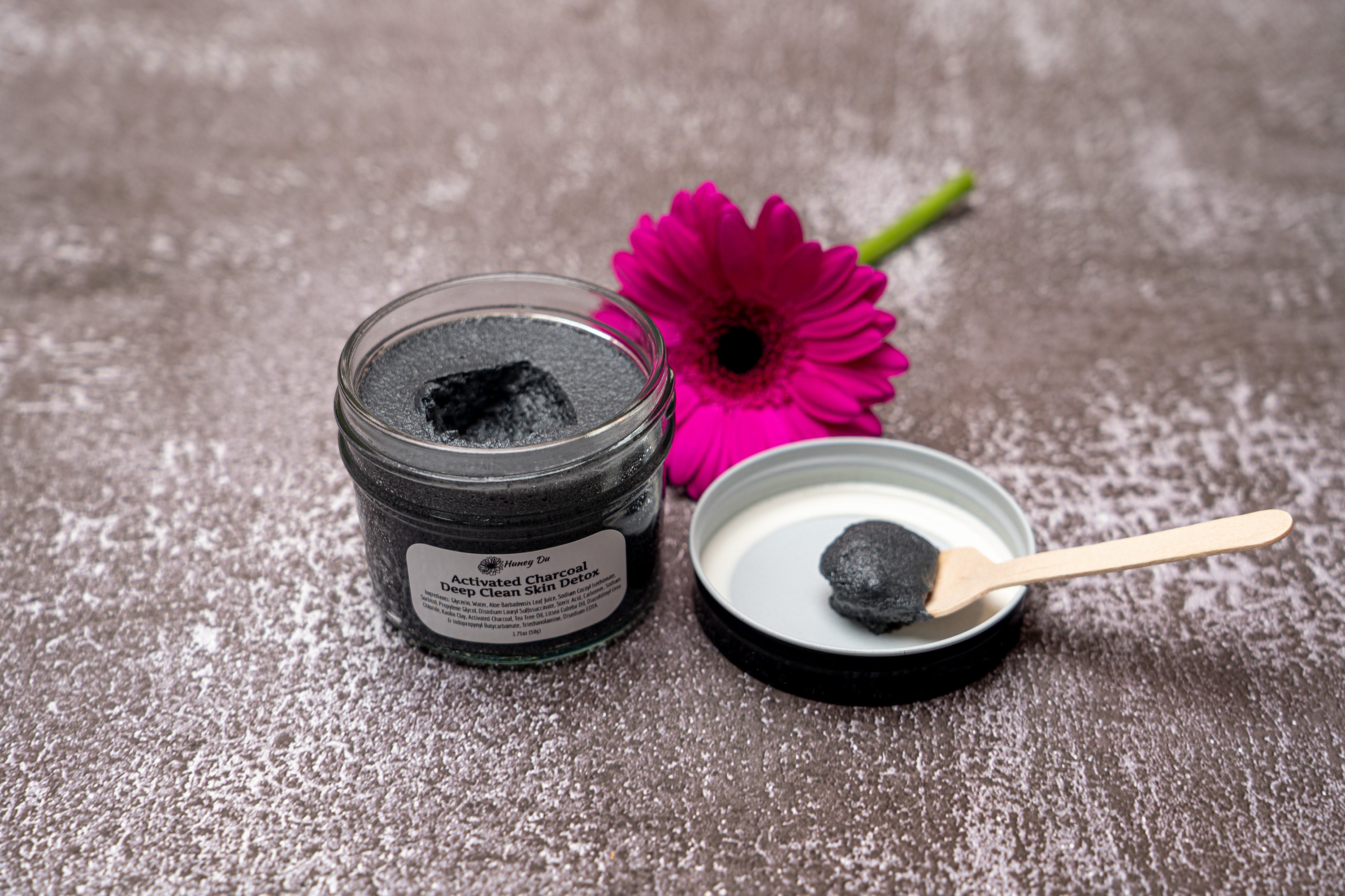 Activated Charcoal Detox Deep Clean Face Mask - Etsy