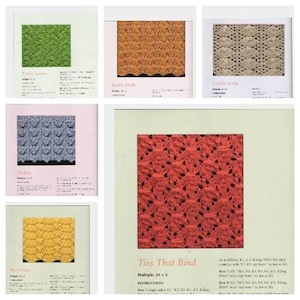 50 Knit Stitches// Knit Pattern Book // Knit Stitches Pattern// E-book ...