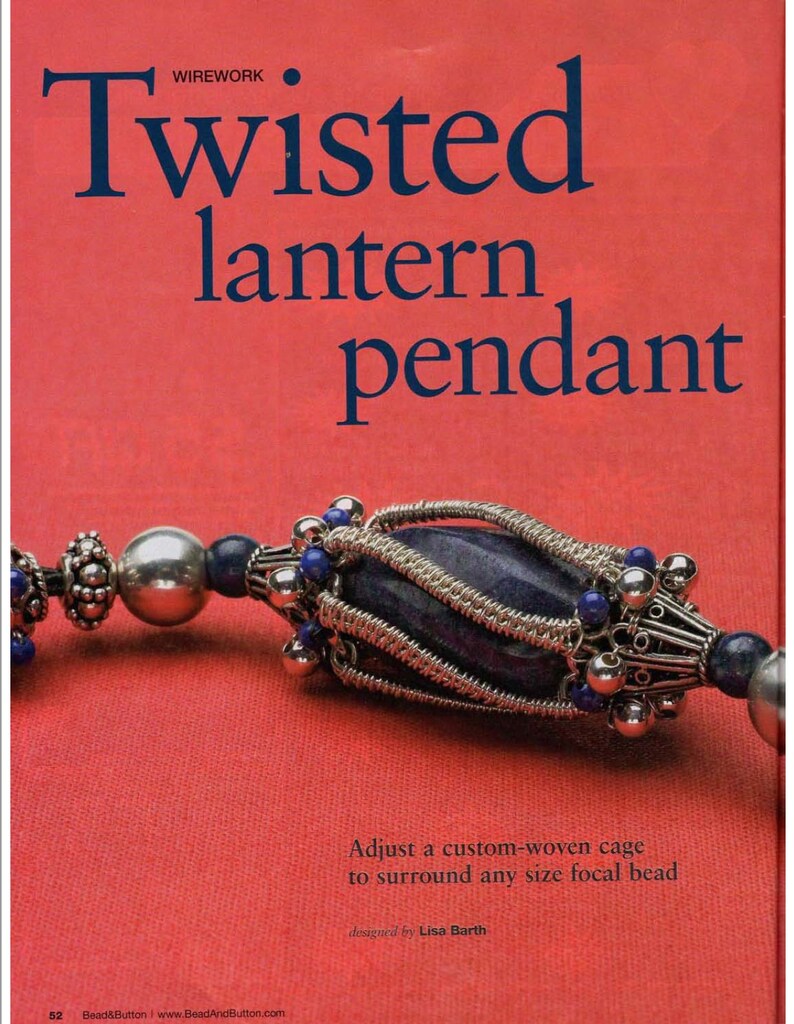 Bead&button Patterns // 4 Exclusive Peyote Stitch Projects // Ebook ...