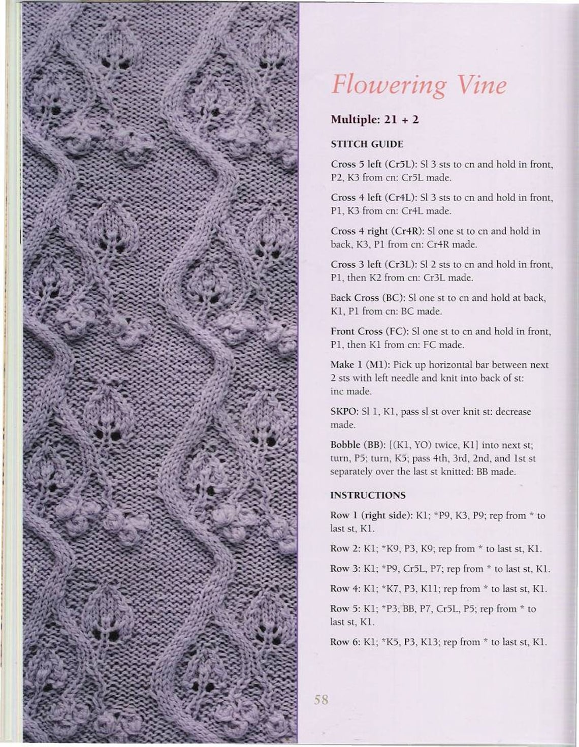 50 Knit Stitches// Knit Pattern Book // Knit Stitches Pattern// E-book ...