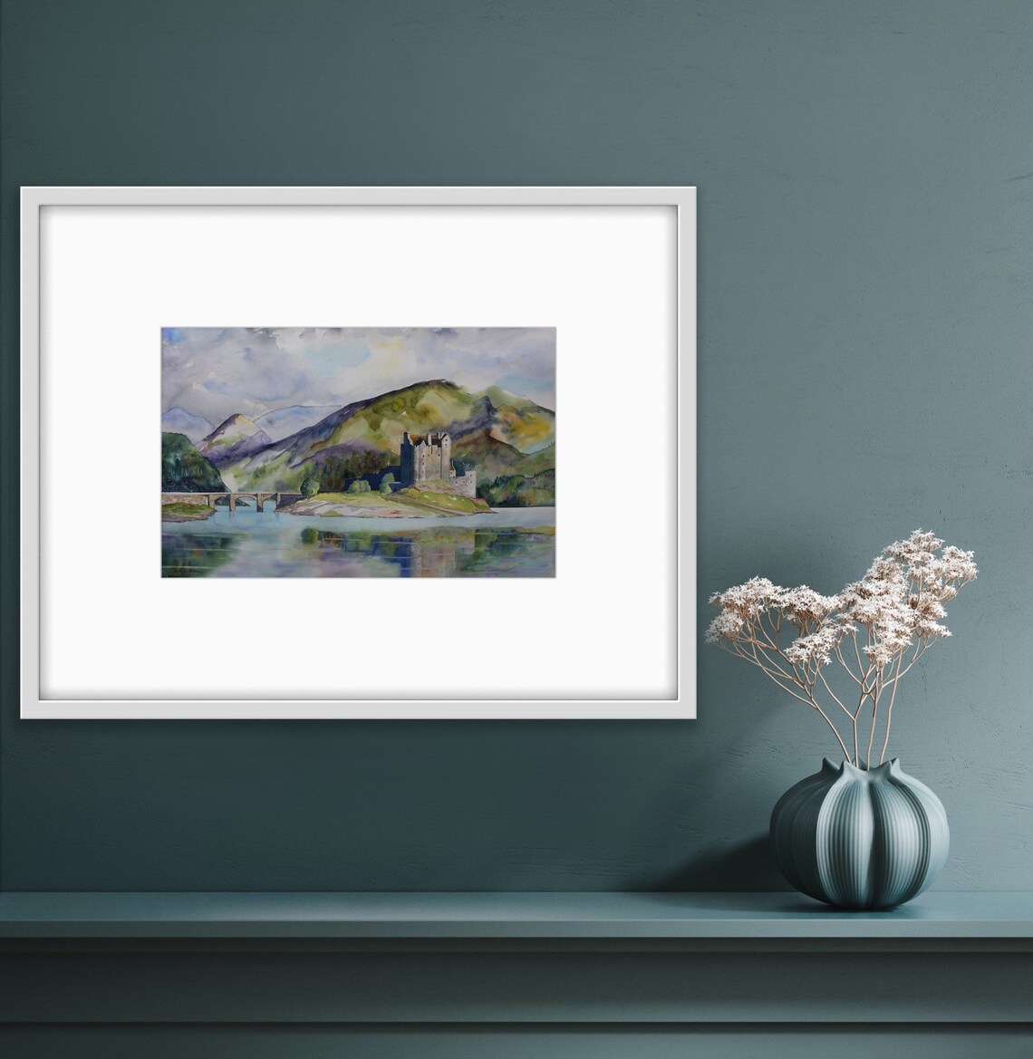 PRINT Castle Art Castle Print Castle Painting Castle - Etsy