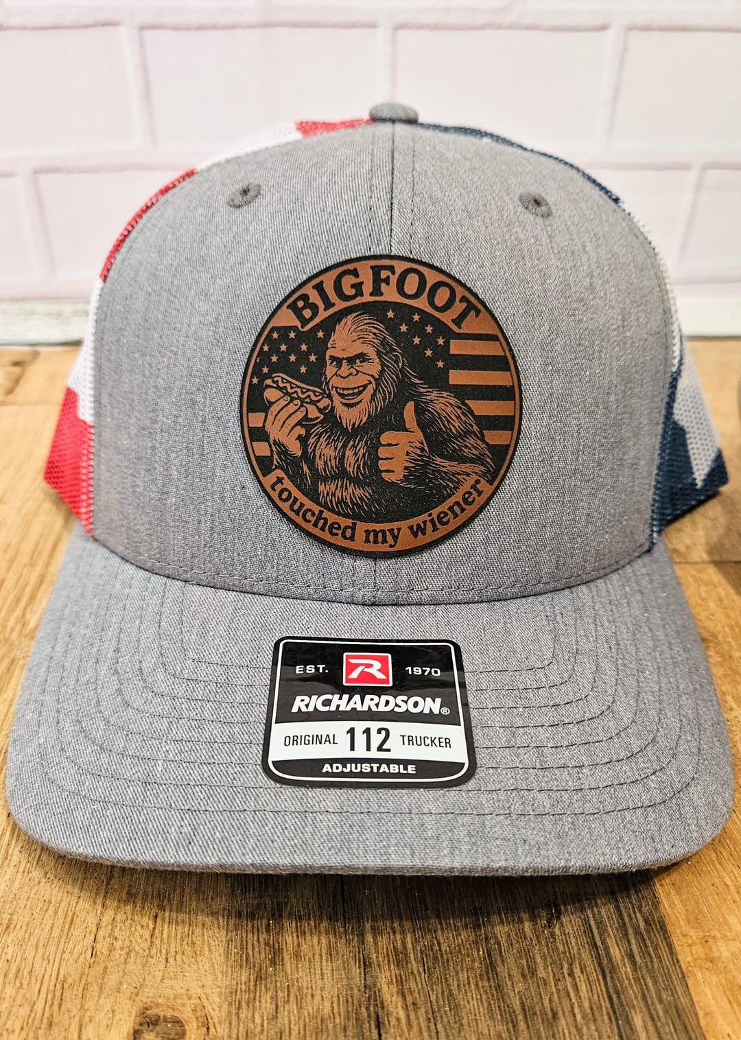Bigfoot Touched My Weiner Hotdog Hat - Etsy
