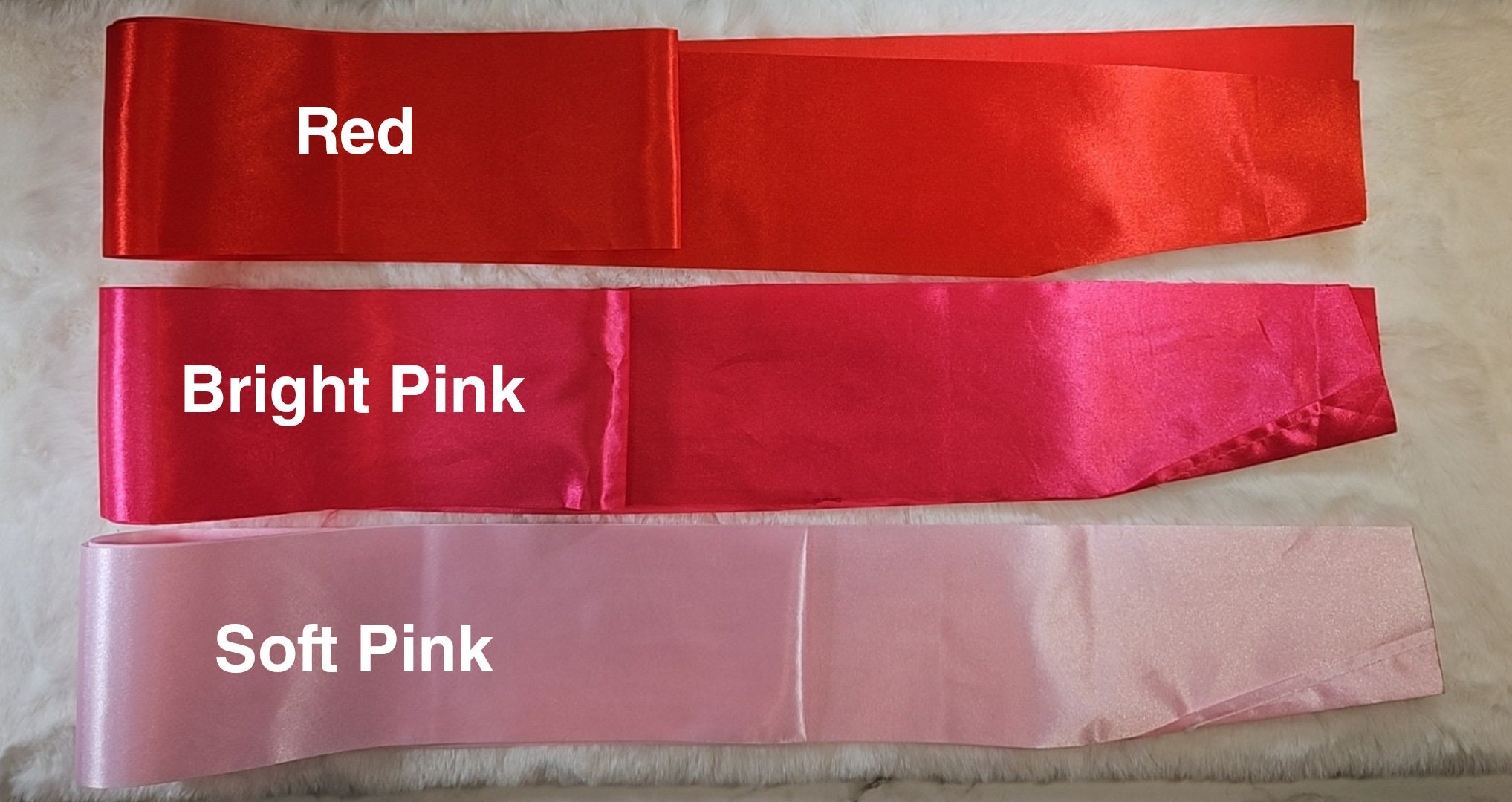 Custom Sashes - Updated Colors & Fonts! - Etsy