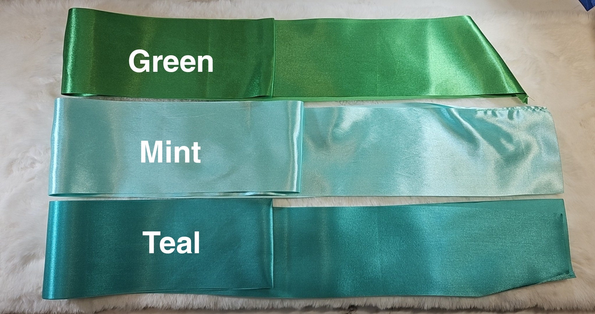 Custom Sashes - Updated Colors & Fonts! - Etsy
