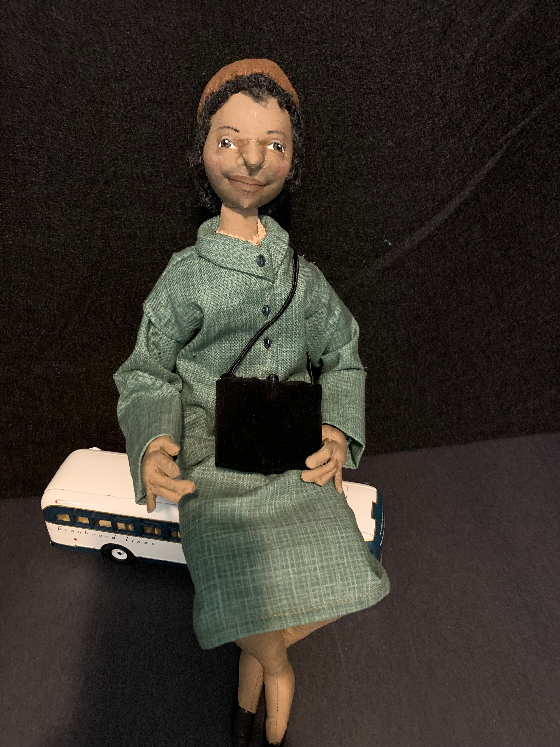 ROSA PARKS 7 Seated OOAK by Dell Jones - Etsy