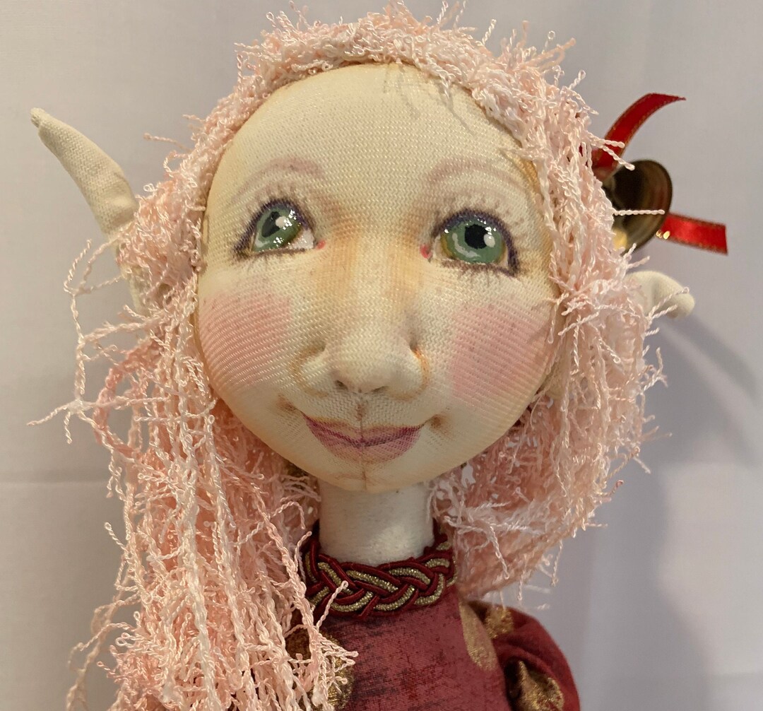 Joy 12" Seated OOAK by Dell Jones - Etsy