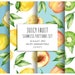 Watercolor Fruits Seamless Pattern Set-seamless Digital Paper Pattern ...