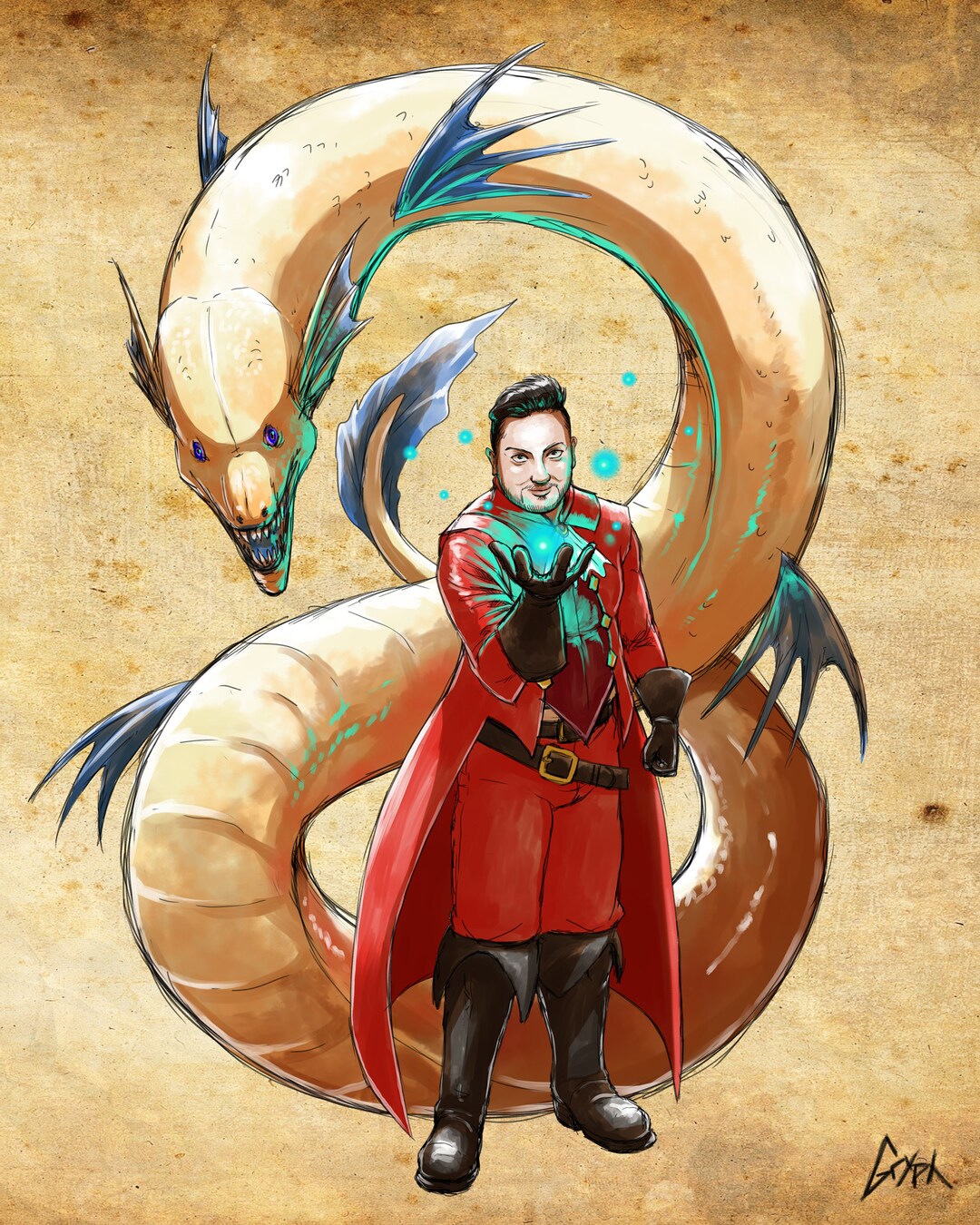 Full-body Character Portrait - Etsy