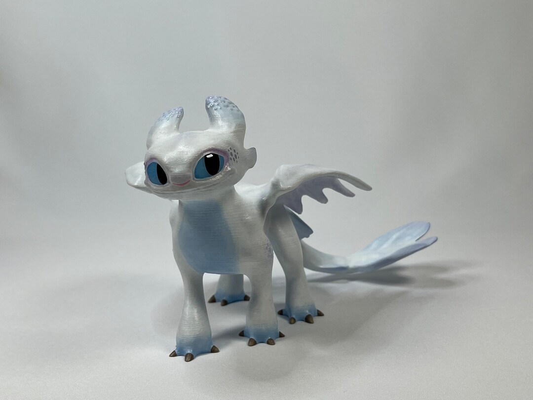 Light Fury Dragon Sculpture - Etsy