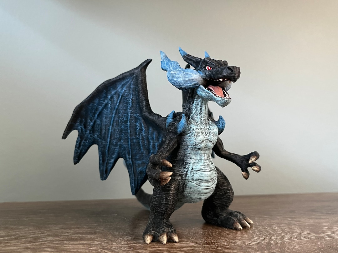 Realistic Mega Charizard X - Etsy