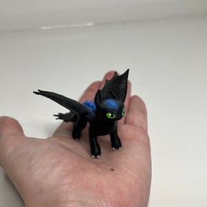Alpha Toothless Mini Dragon Custom 3D Design, Print & Paint - Etsy