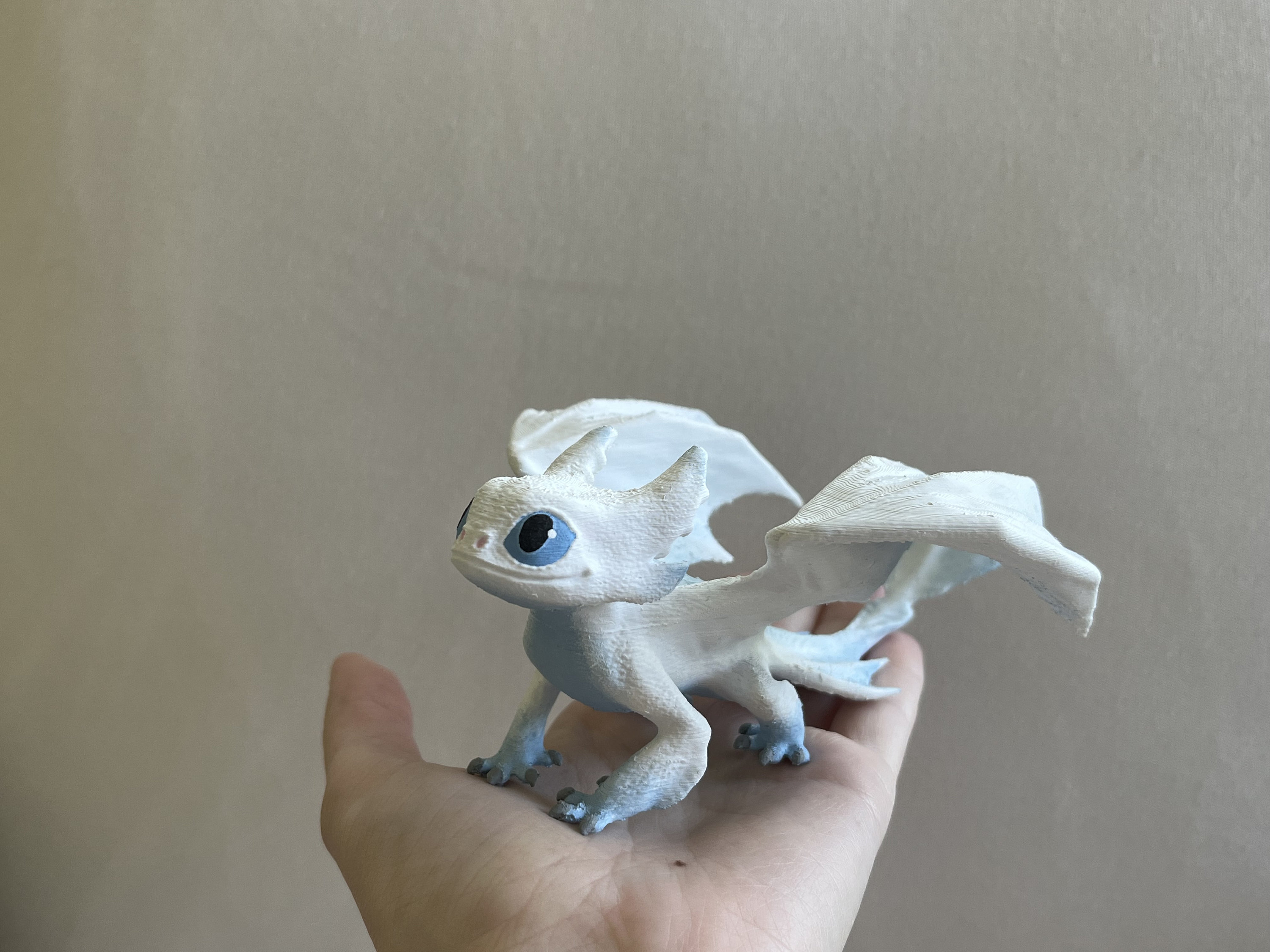 Realistic Toothless or Light Fury - Etsy