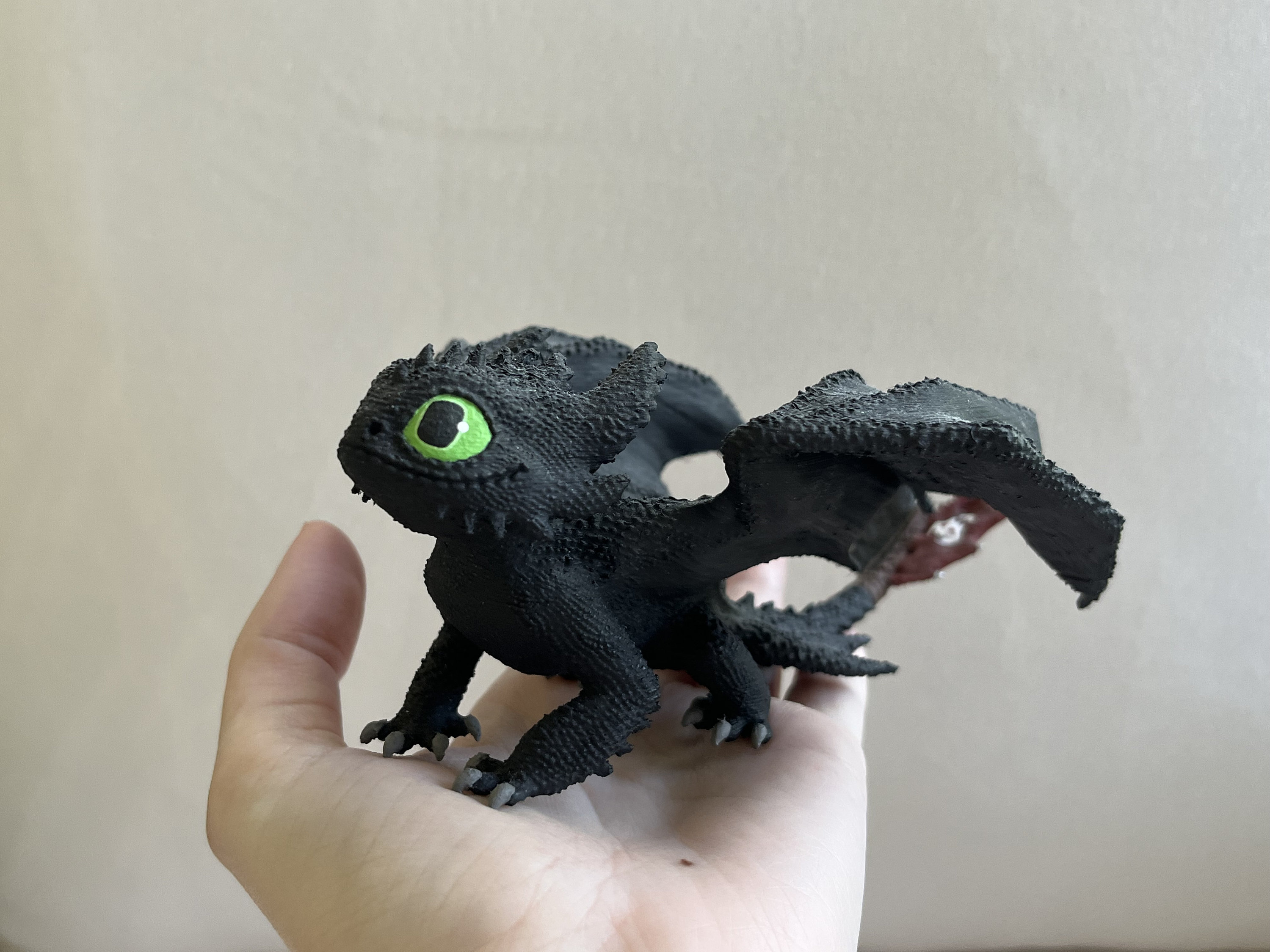 Realistic Toothless or Light Fury - Etsy