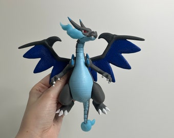 MEGA Charizard X EX 3D / 4D Card Custom 3D Printing File Pokemon - Etsy