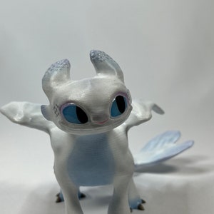 Light Fury Dragon Sculpture - Etsy