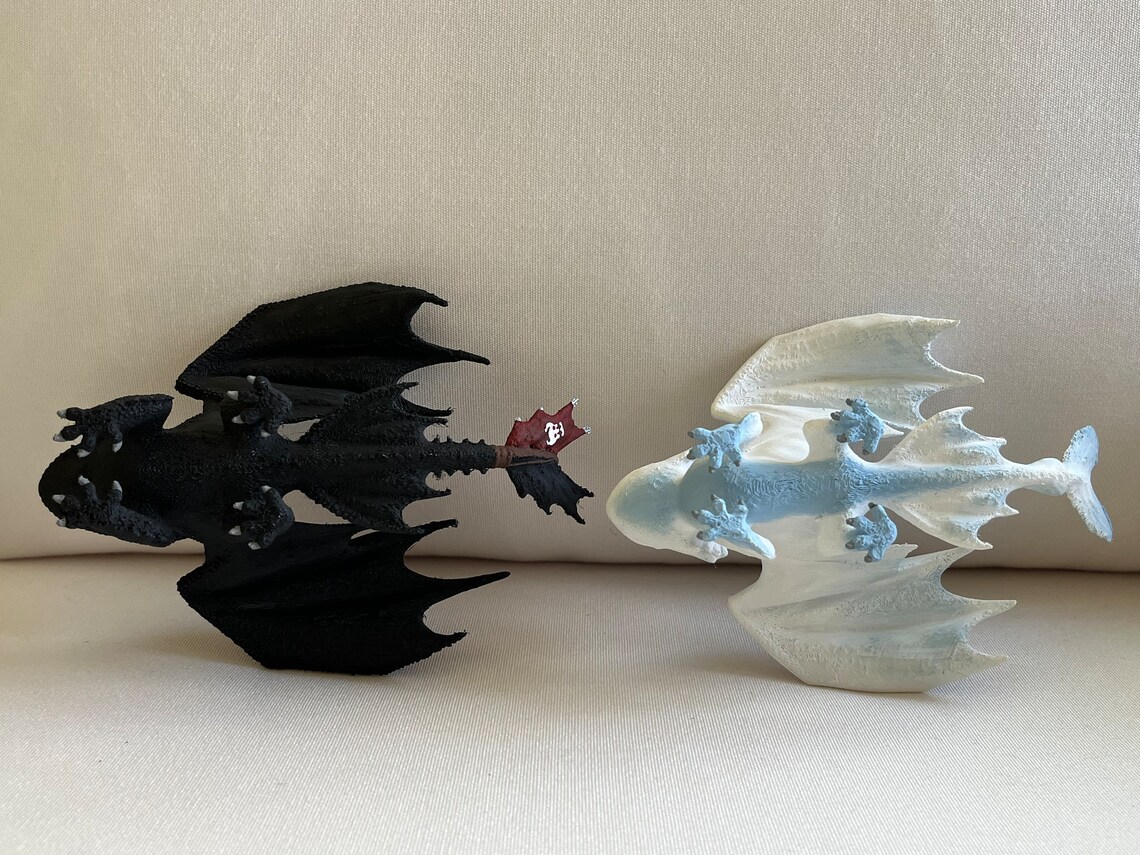 Realistic Toothless or Light Fury - Etsy