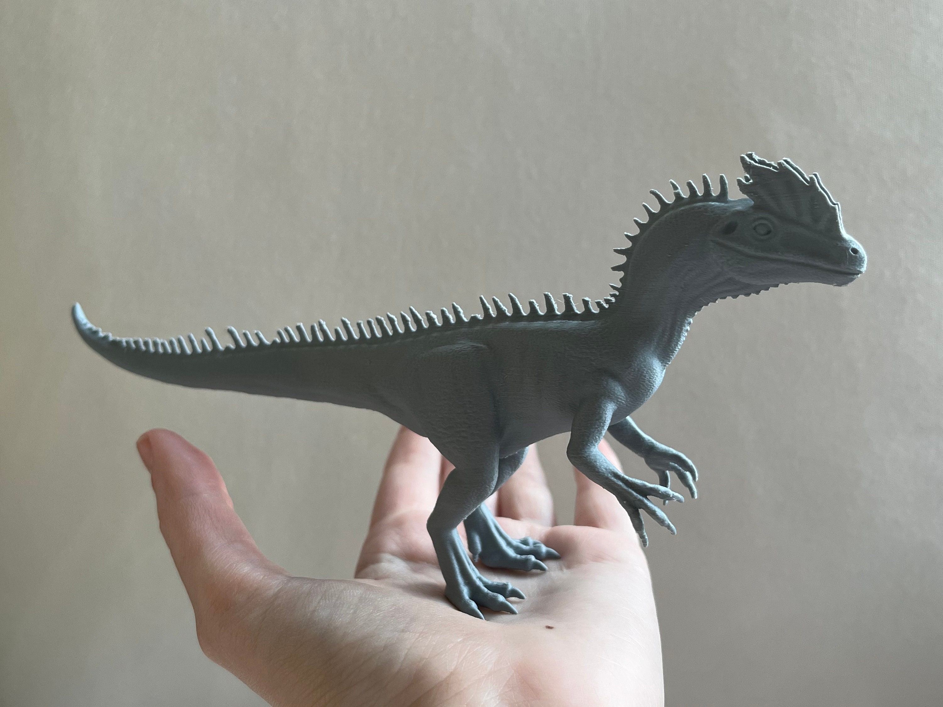 Paint Your Own Dilophosaurus - Etsy