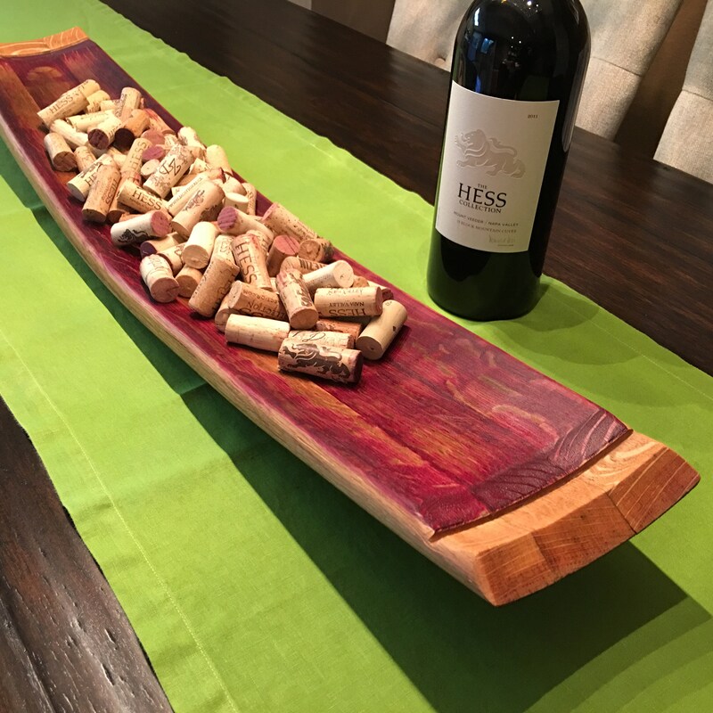 Wine Barrel Tray - Etsy