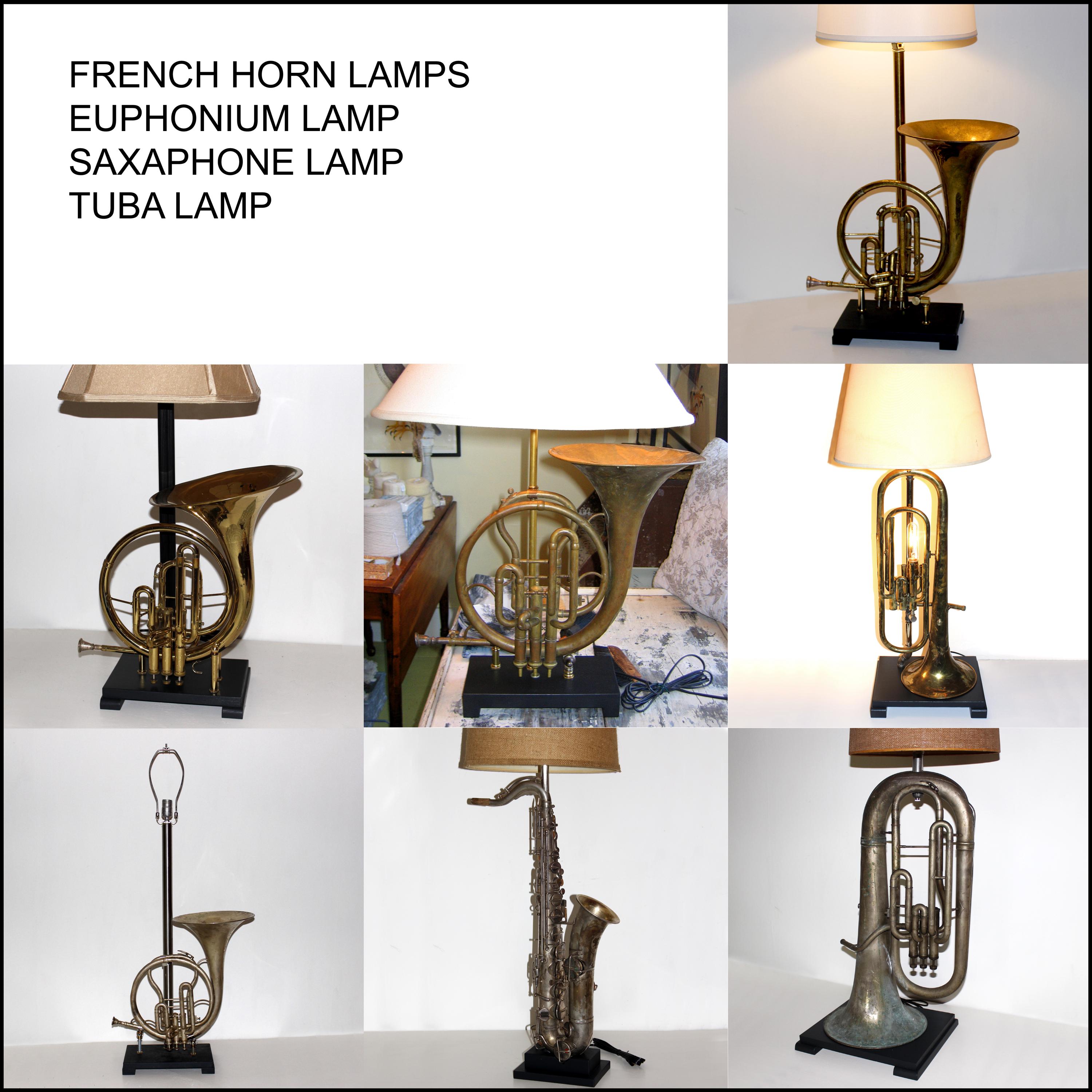 Custom Musical Instrument Lamp Made From YOUR Instrument - Etsy