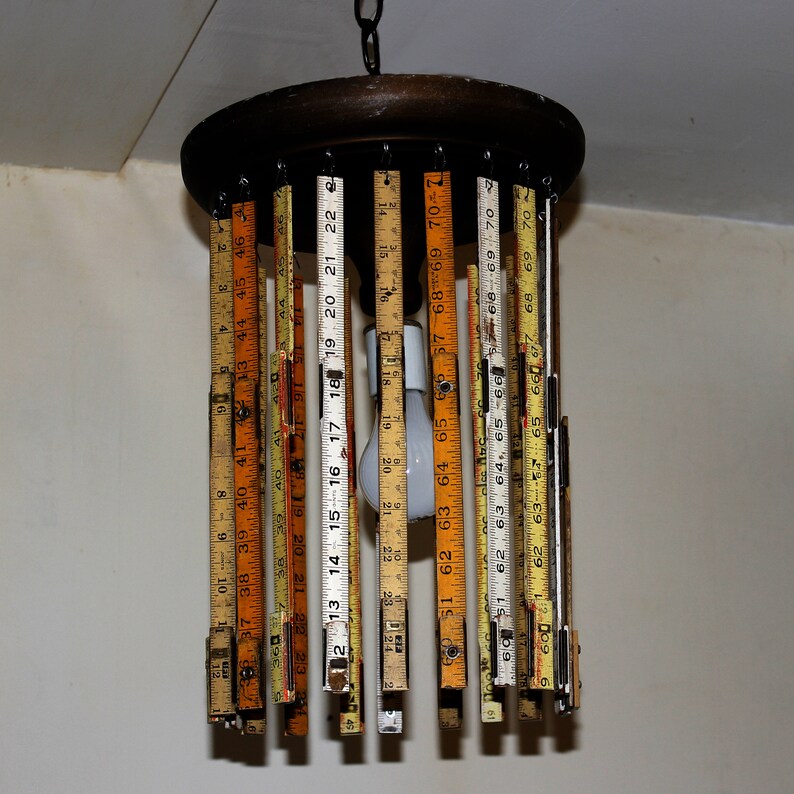Ruler Ceiling Light - Etsy
