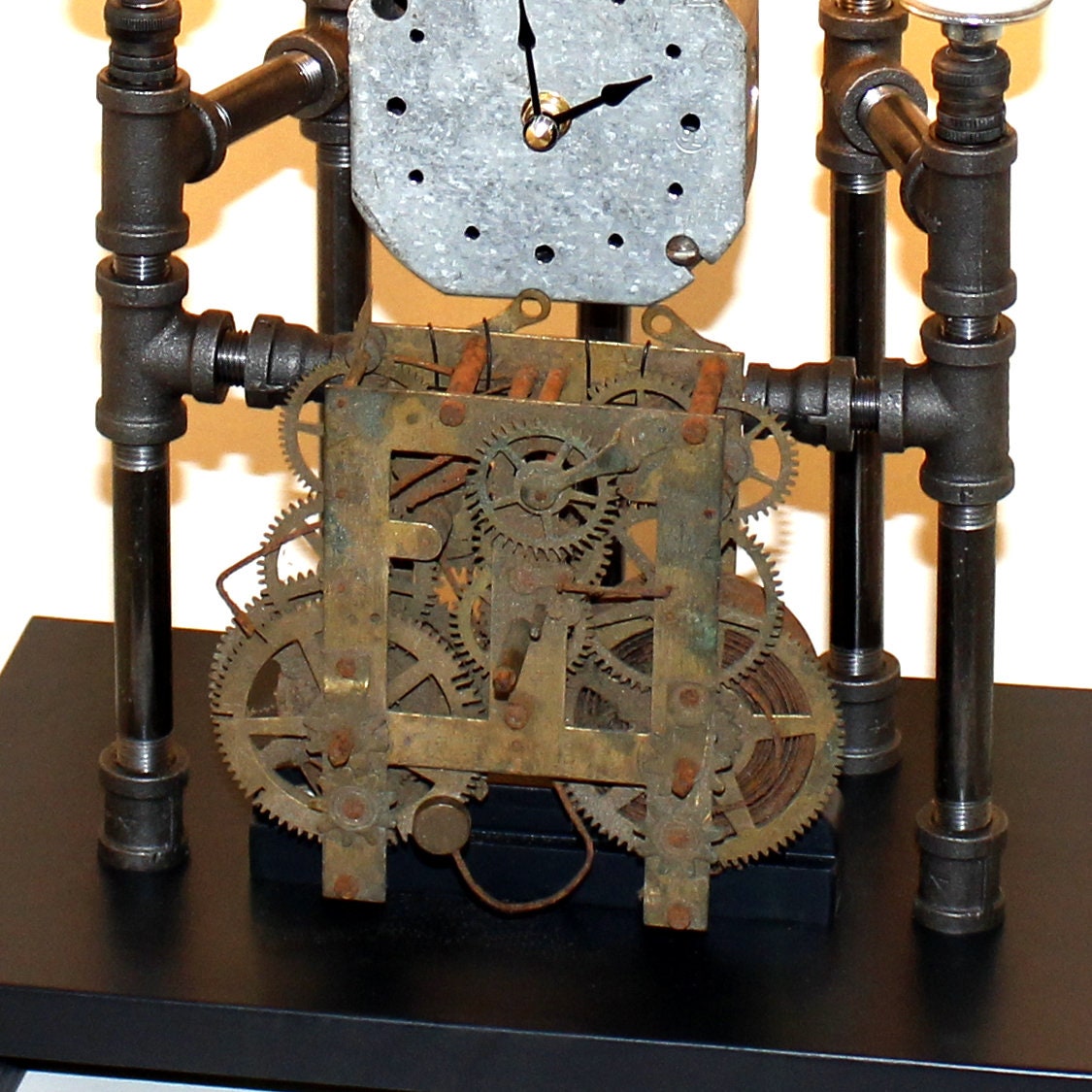 Steampunk Clock Lamp - Etsy