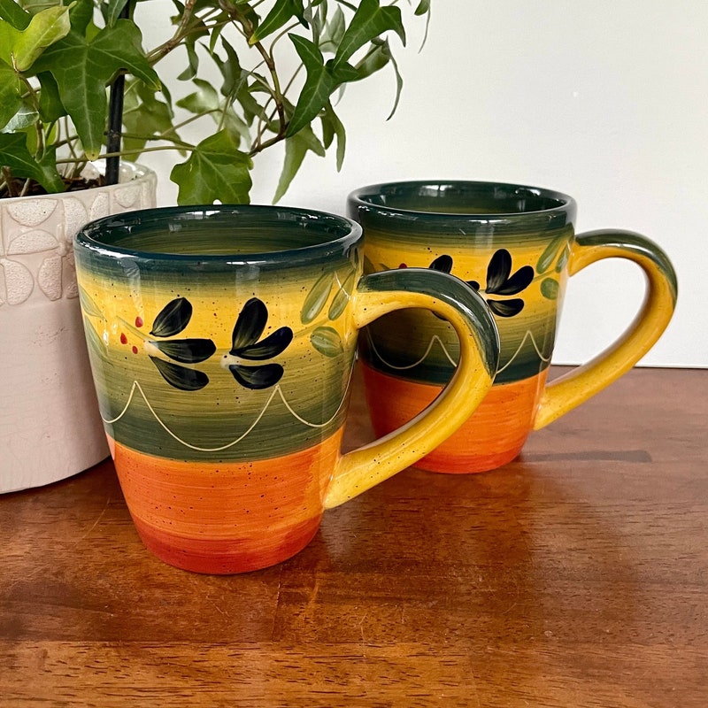 Earthenware Mugs - Etsy