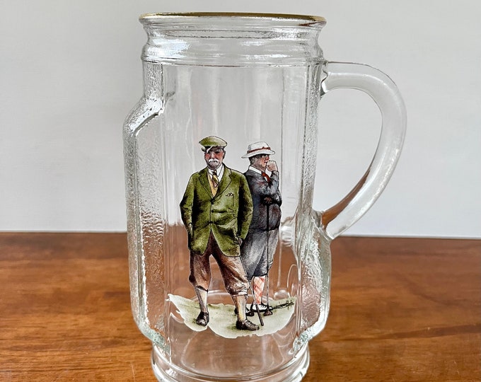 Golf Bag Glass Beer Mug Made in Canada Man Cave Gift - Etsy