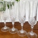 Vintage Darques Longchamp Cut Glass Crystal Champagne Toasting Flutes ...