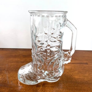 Glass Boot Mug Glass With Handle Libbey of Canada, Glass Boot Mug ...