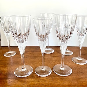 Set of 7 Discontinued Atlantis Fantasy Crystal Glassware, Set Includes ...
