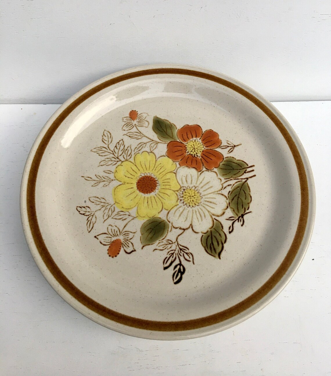 1970s Old Brook Collection Stonecreek Stoneware Plates Set of - Etsy