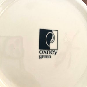 Oxney Hand Painted Green Pottery Lighthouse Large Bowl Nautical ...