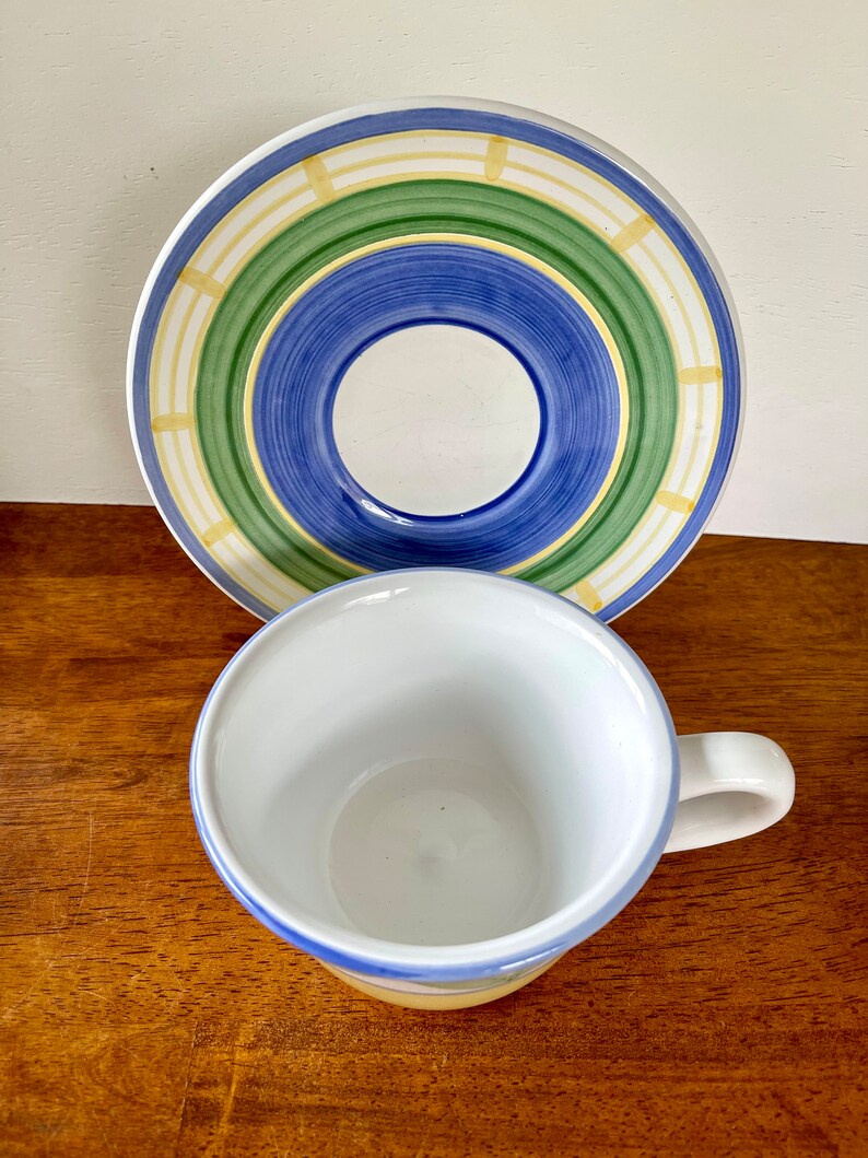William Sonoma Marisol Italy Coffee Tea Cup and Saucer - Etsy