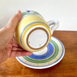 William Sonoma Marisol Italy Coffee Tea Cup and Saucer - Etsy
