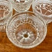 Vintage Wexford Diamond Pattern Glassware: Set of 4 Cocktail Dessert ...