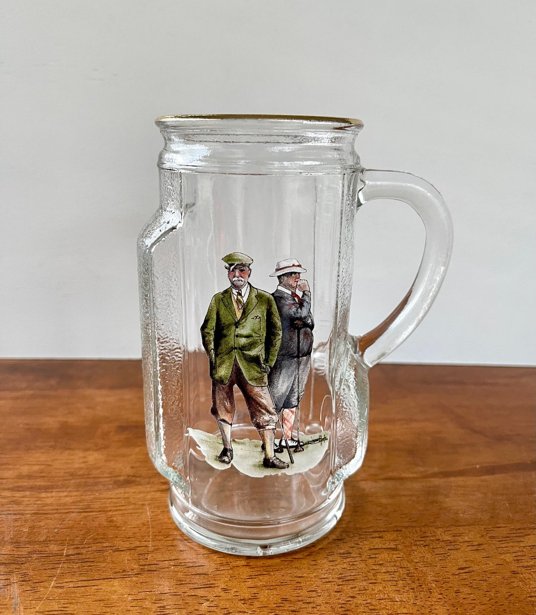 Golf Bag Glass Beer Mug Made in Canada Man Cave Gift - Etsy