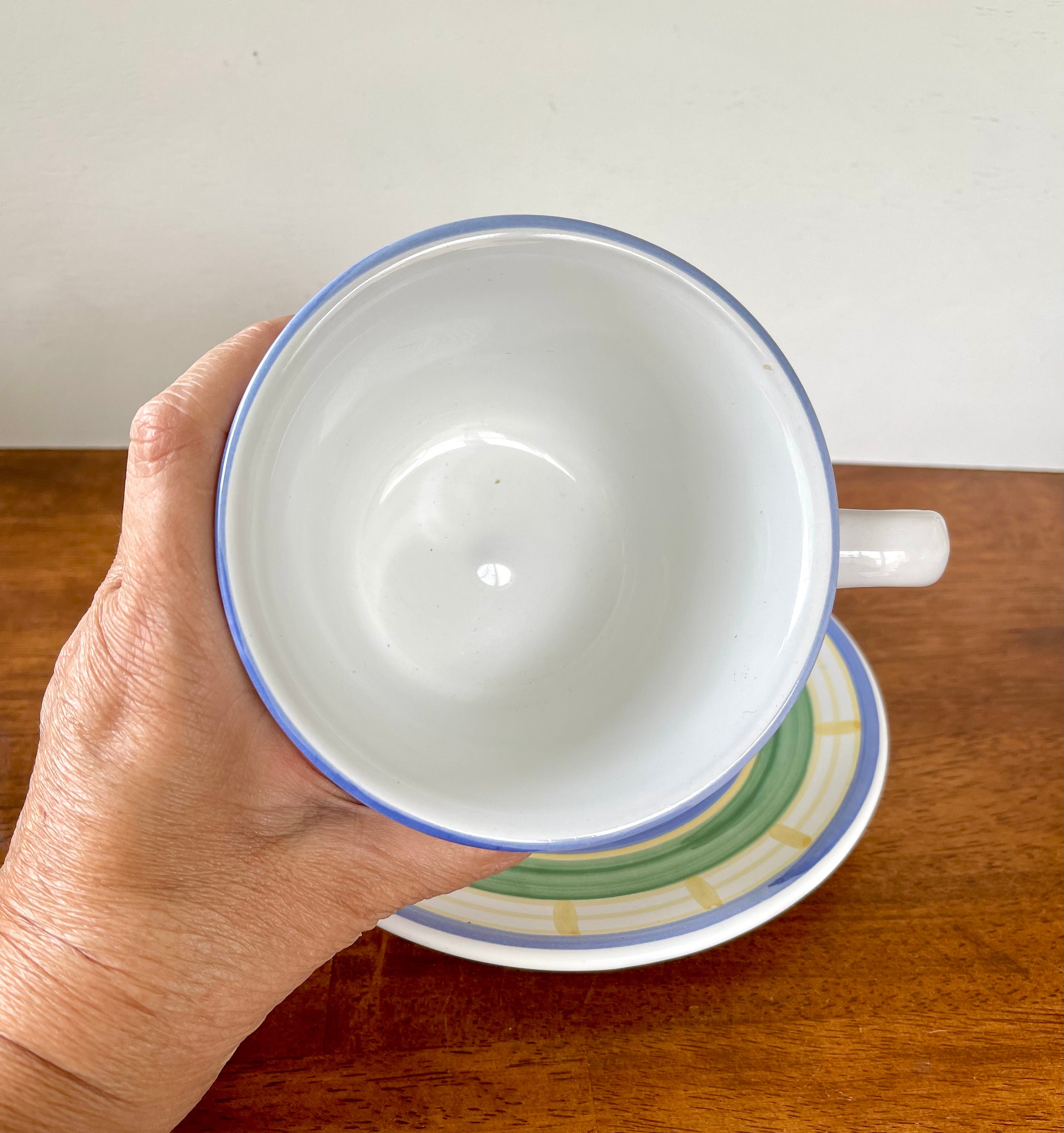 William Sonoma Marisol Italy Coffee Tea Cup and Saucer - Etsy