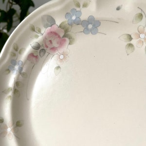 Set of 4 Pfaltzgraff Tea Rose Salad Plates - Pfaltzgraff Dishes With ...