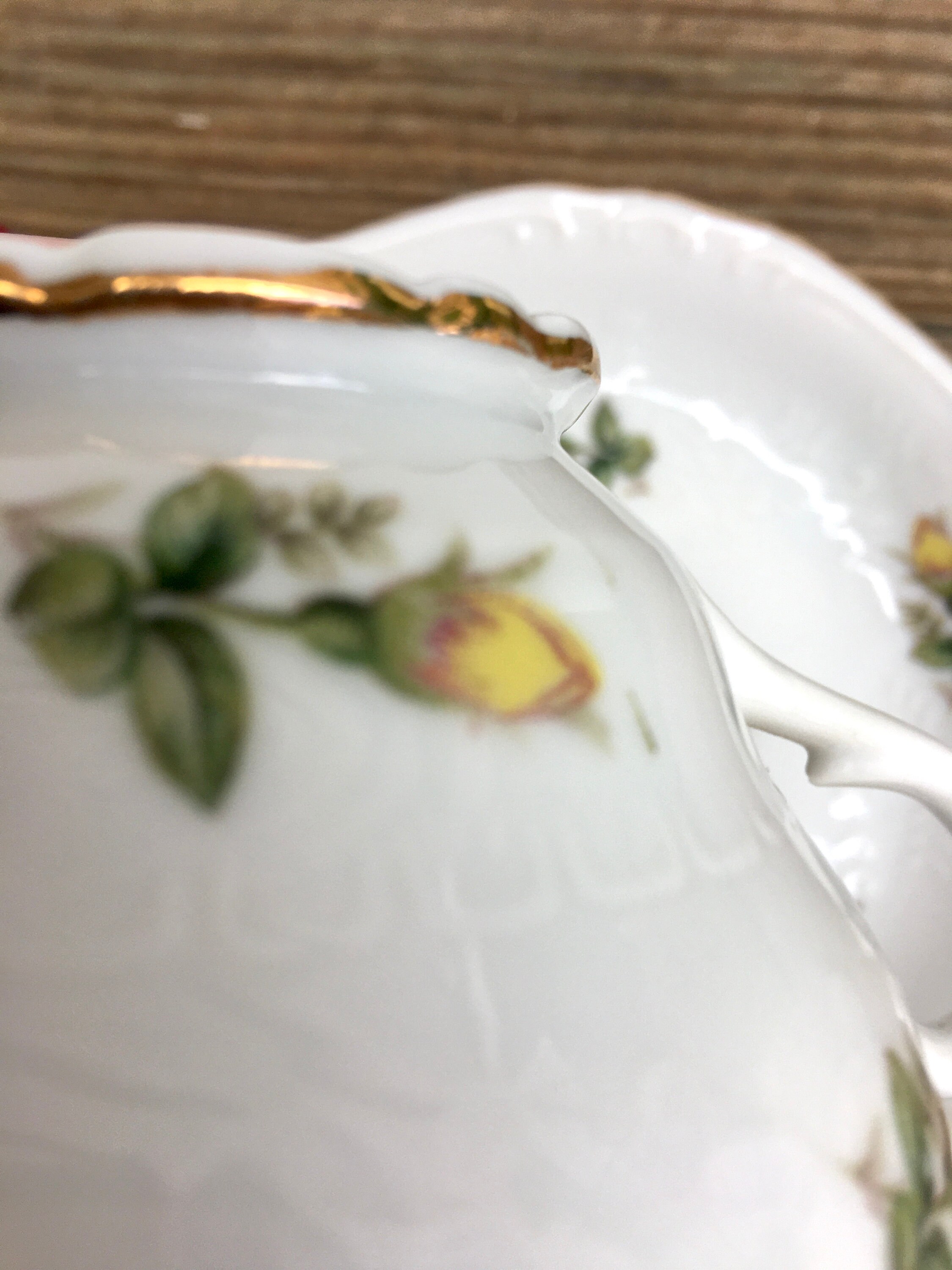 Set of Four 1960s Grantcrest Tea Cups With Saucer Yellow Rose - Etsy