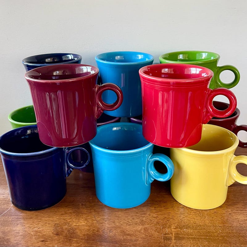 Fiesta Ware O Mugs - Etsy