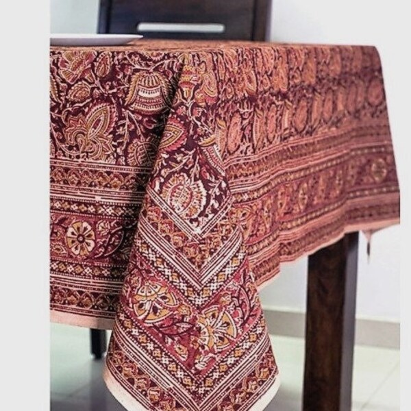 Terracotta Tablecloth - Etsy