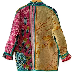 Collector's Piece: Fully Reversible Artisan Cotton Quilted Patchwork ...