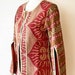 Kantha Embroidered Jacket With European Styling: Gorgeous abstract - Etsy