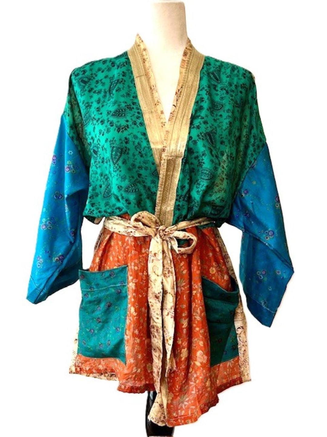 The Accessory in Demand, the Short Silk Kimono Jacket. Fashionable and ...