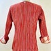 Reversible Cotton Quilted Womens Jacket With Red Stripe Piping red and ...