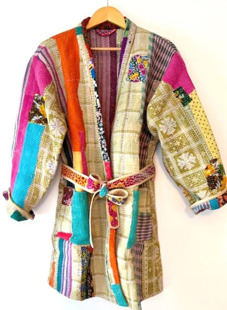 Specialty Collection: Designer Patchwork Hand Embroidered Jacket Fully ...