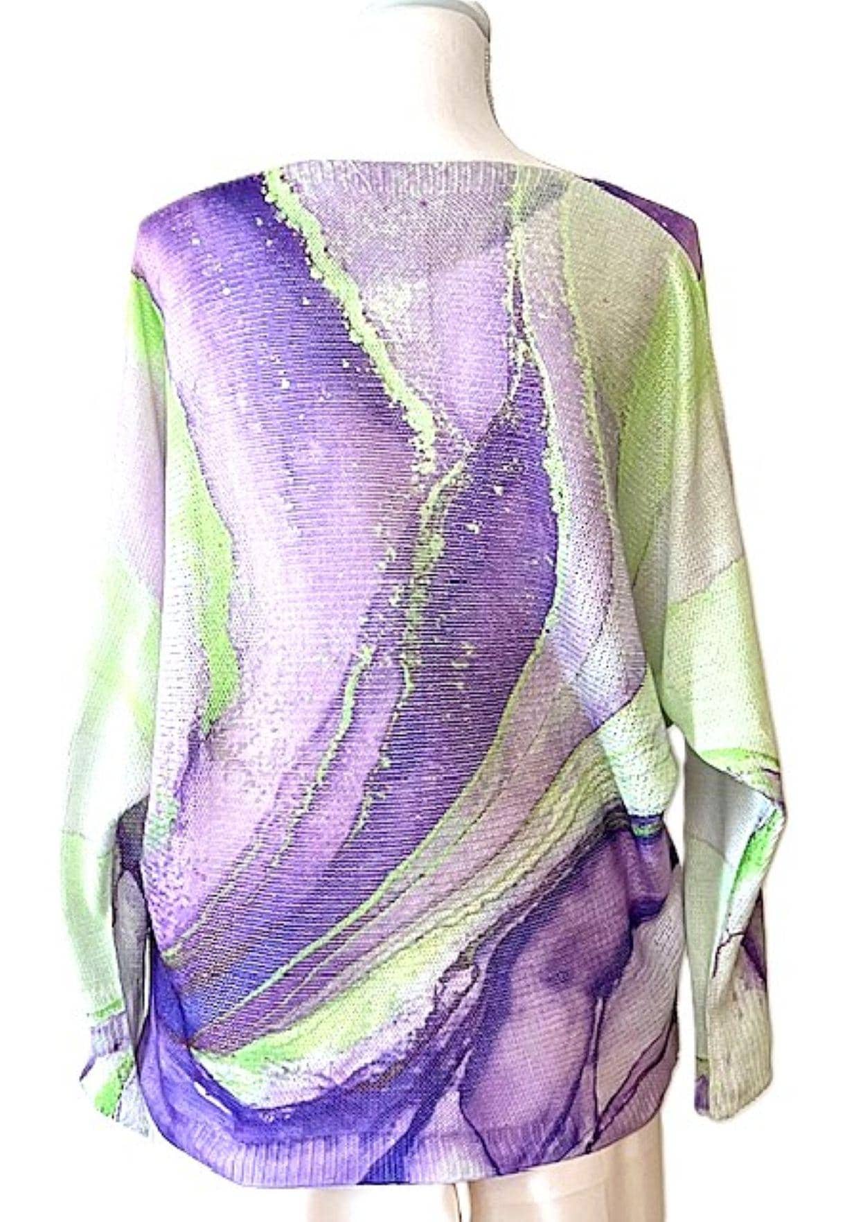 Italian Knit Sweater: Lightweight Resort Style - 4 Prints - Etsy