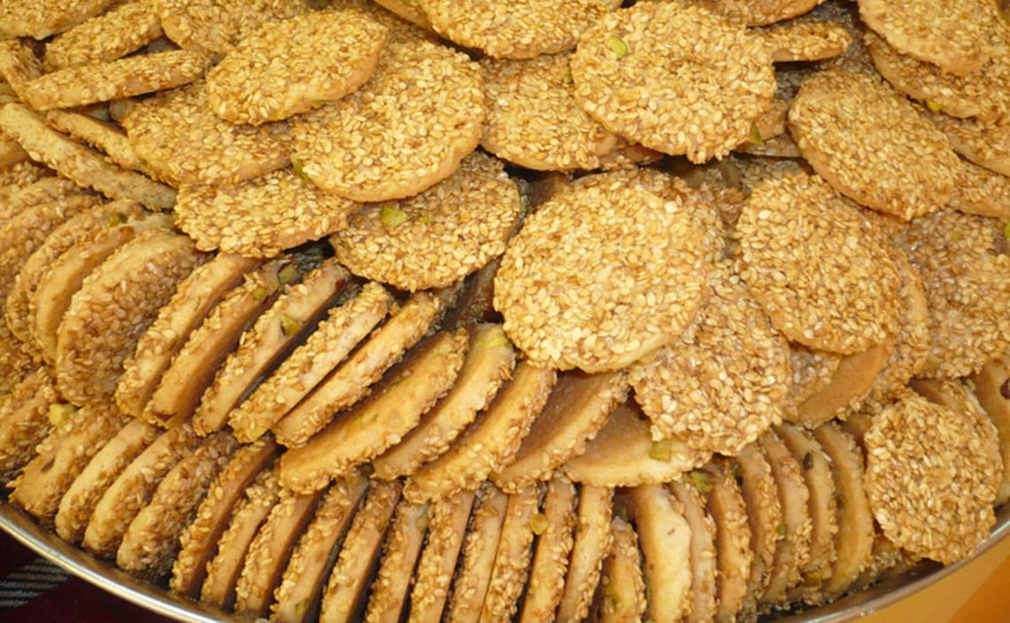 Barazek Cookies برازق Syrian Specialty, Sweets, Desserts, Cookies ...